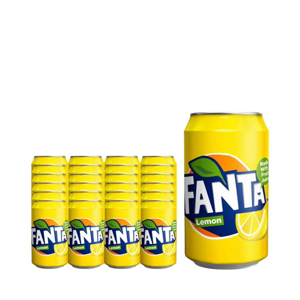 Fanta Lemon Cans 330ml x 24 – Artond LTD